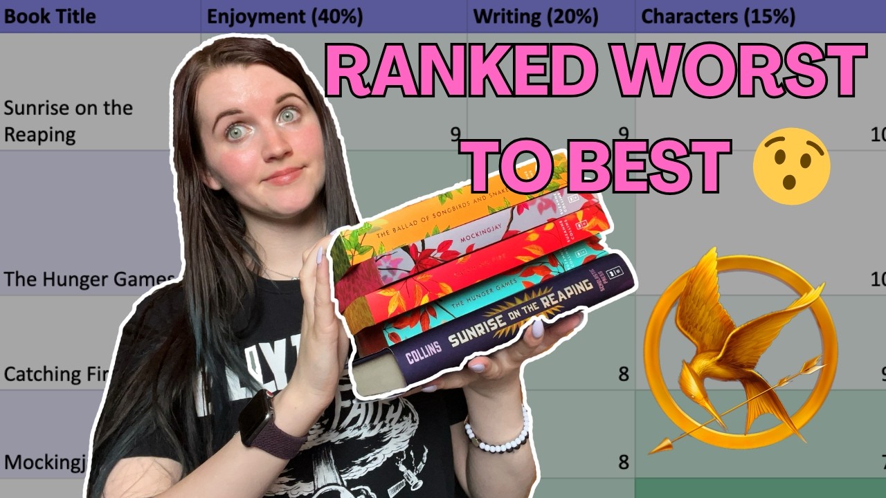 Ranking EVERY Hunger Games book in the series + prequels - YouTube