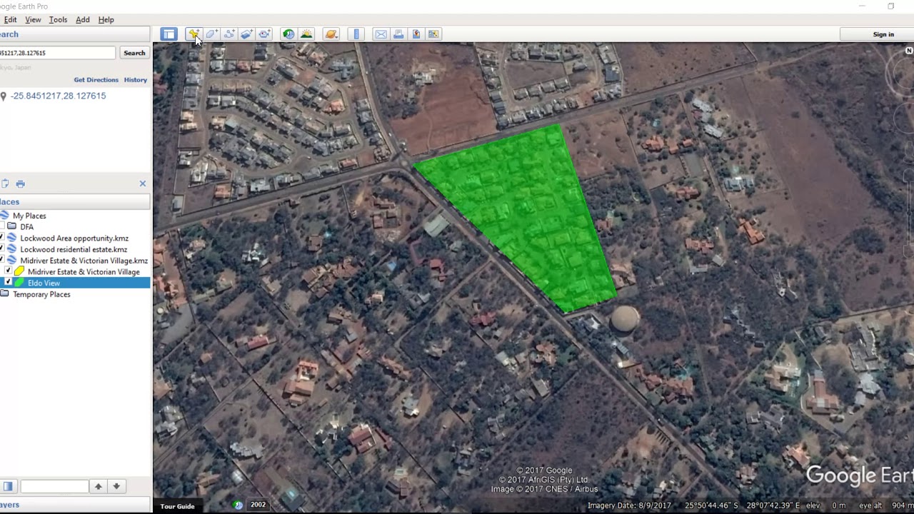 Create the Google Earth PIN - YouTube