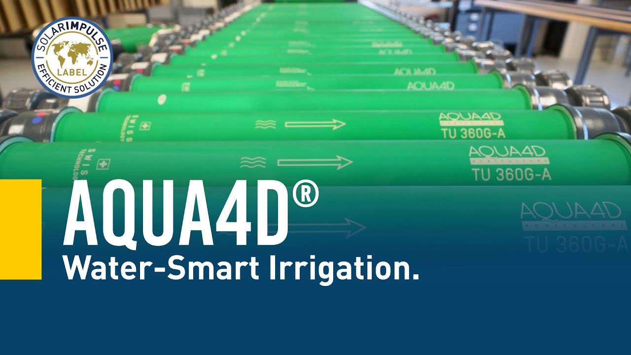 Water-Smart Irrigation - Aqua 4D - YouTube