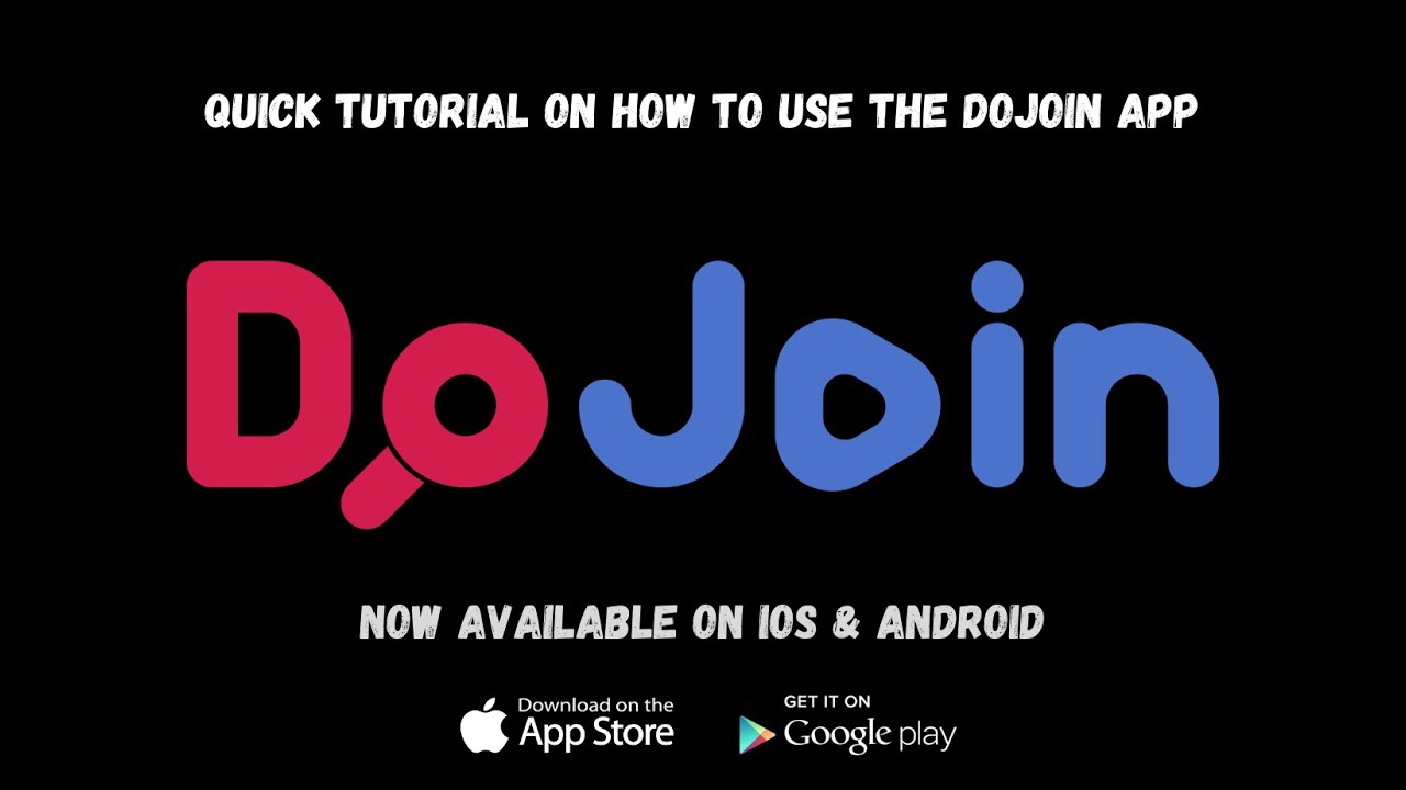Quick tutorial on how to use the Dojoin app 😍 - YouTube