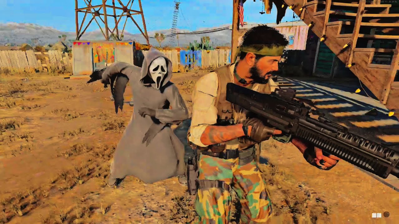 GHOSTFACE WITH FINISHING MOVES IN BLACK OPS COLD WAR! - YouTube