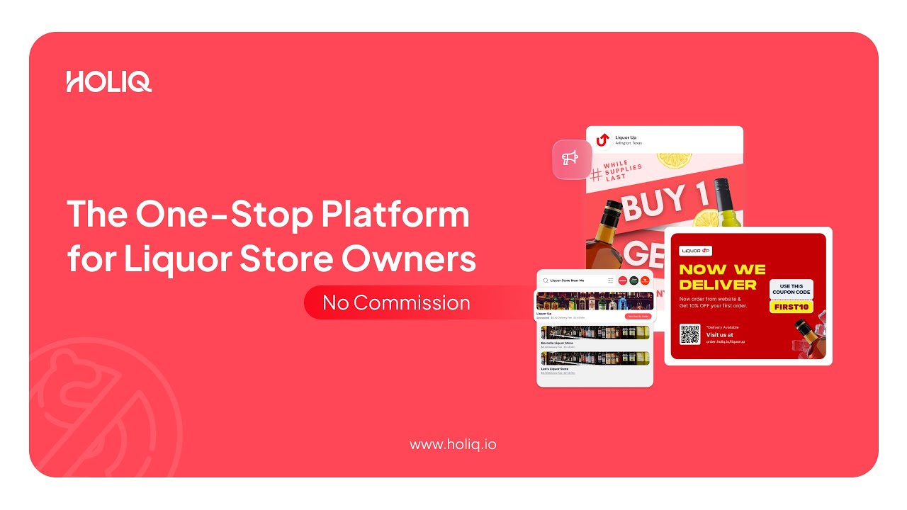 Holiq - The One-Stop Platform for Liquor Store Owners | No Commission ...