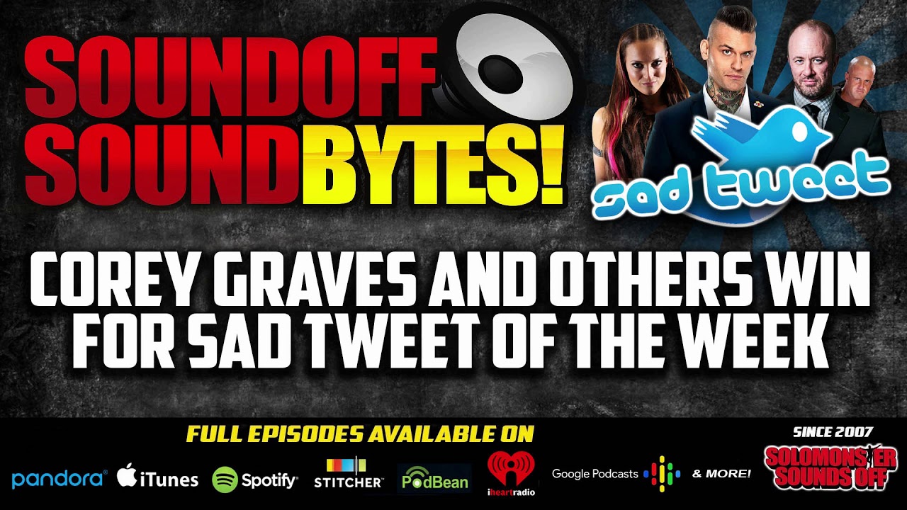 COREY GRAVES And Others Win For Sad Tweet Of The Week - YouTube