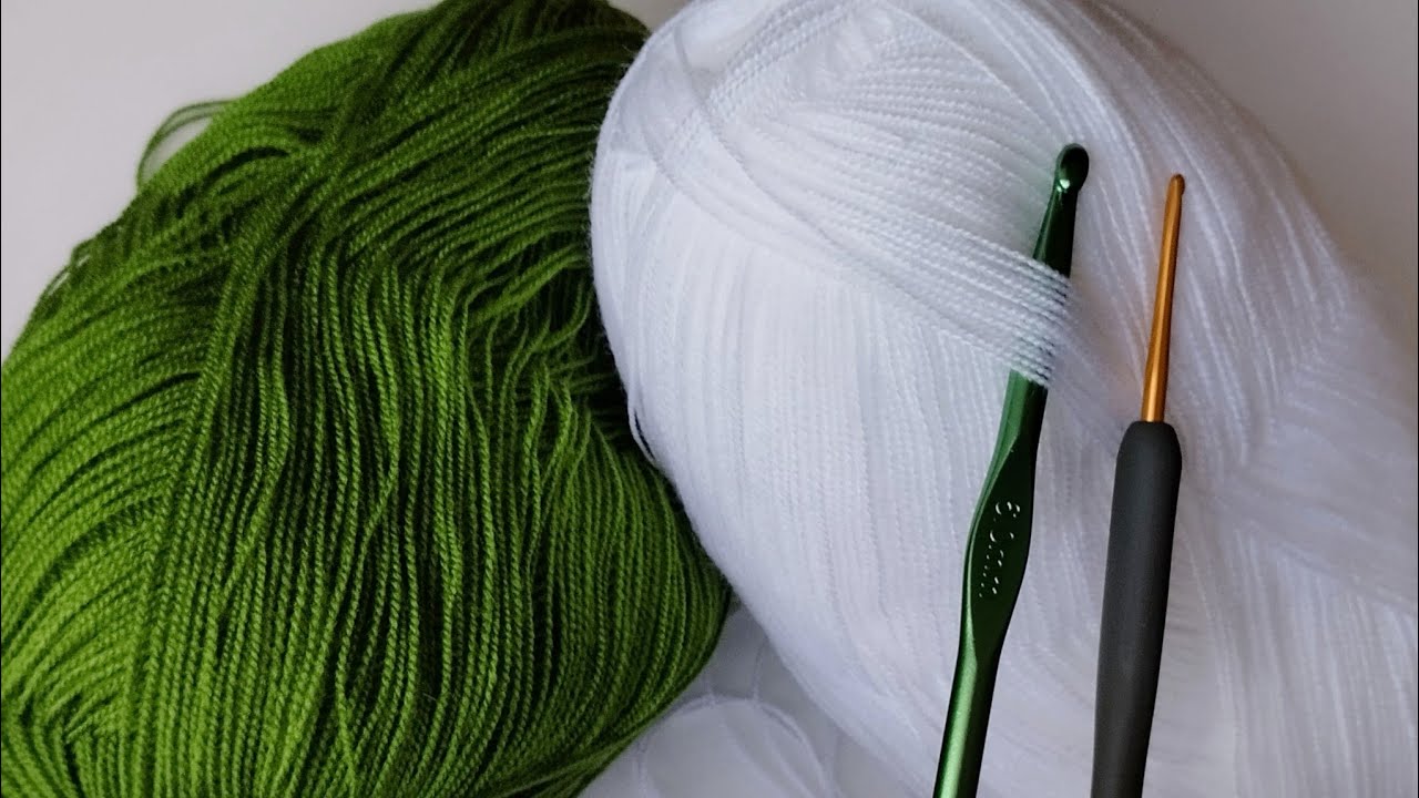 Unbelievable! Very beautiful two-tone crochet pattern! crochet stitch ...