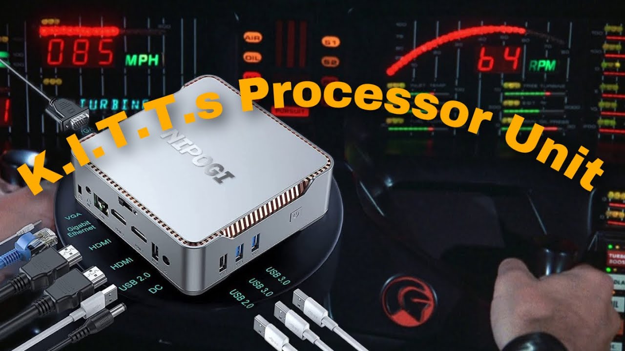 Unveiling the Ultimate Car Computer for Voice Recognition of my KITT ...