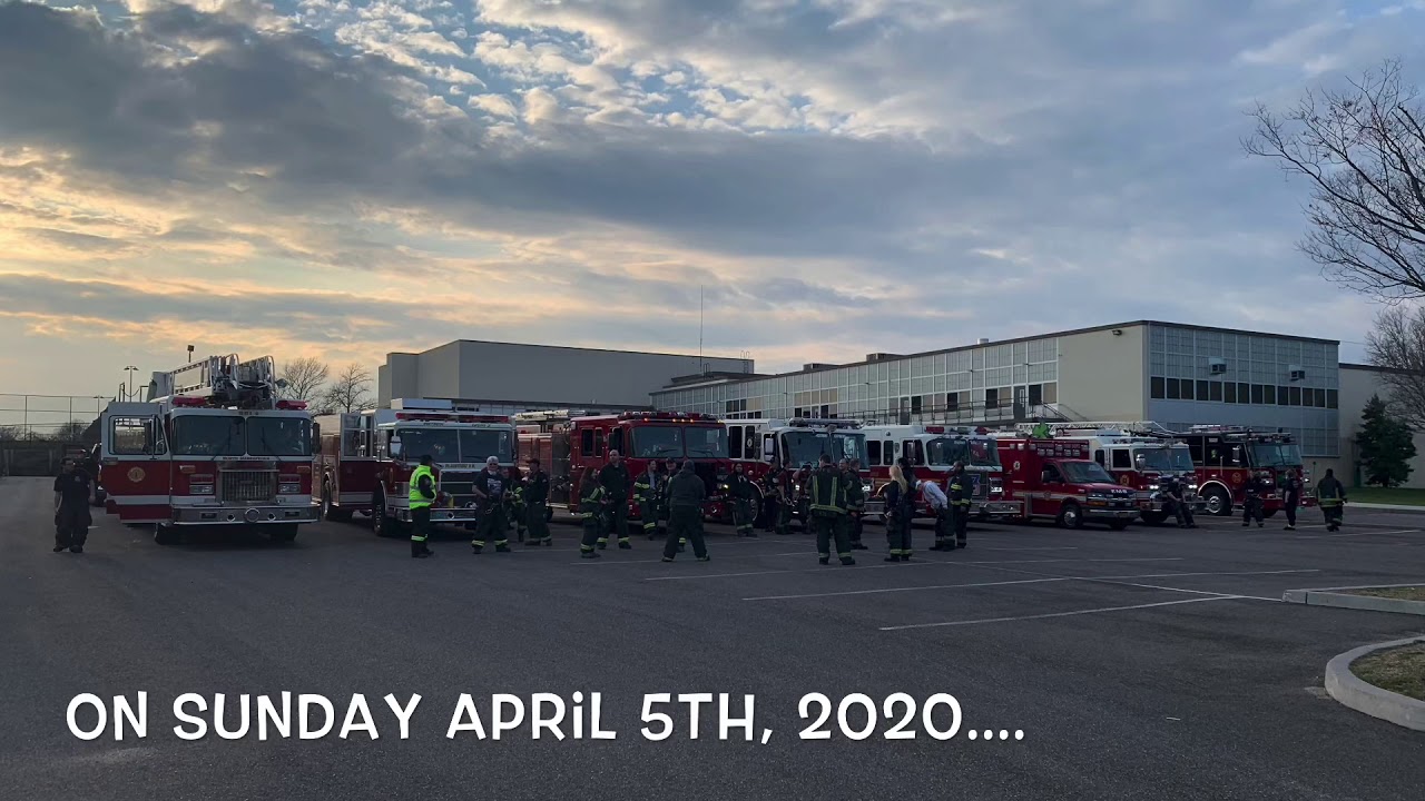 Plainview Fire Department honors hometown healthcare heroes - YouTube