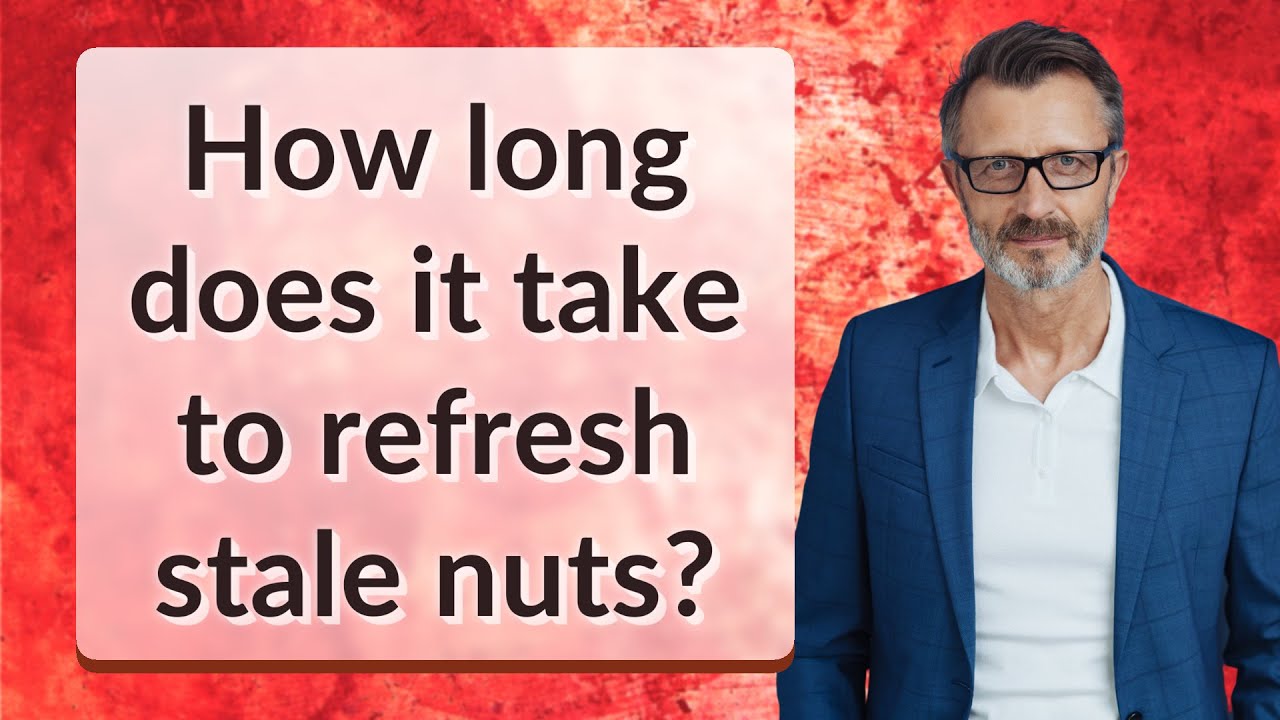 How long does it take to refresh stale nuts? - YouTube