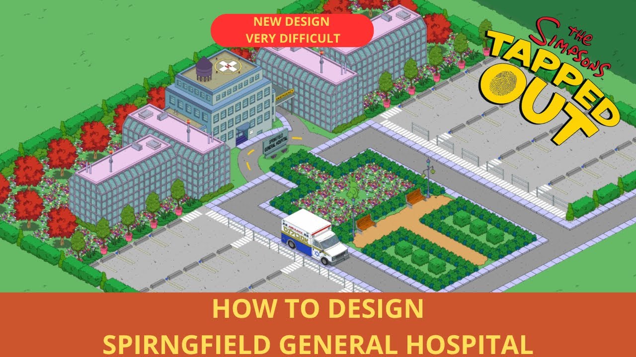 how to design / NEW / SPIRNGFIELD GENERAL HOSPITAL / The Simpsons ...