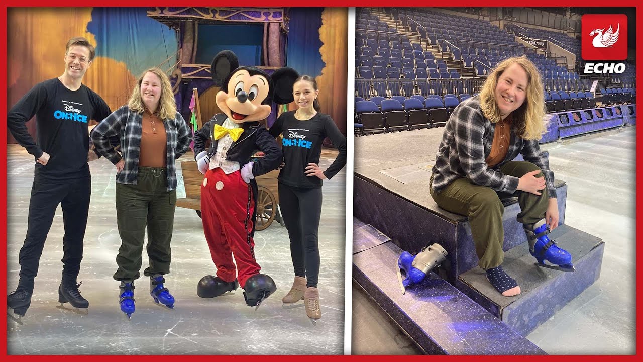 Skating with the cast of Disney On Ice - YouTube