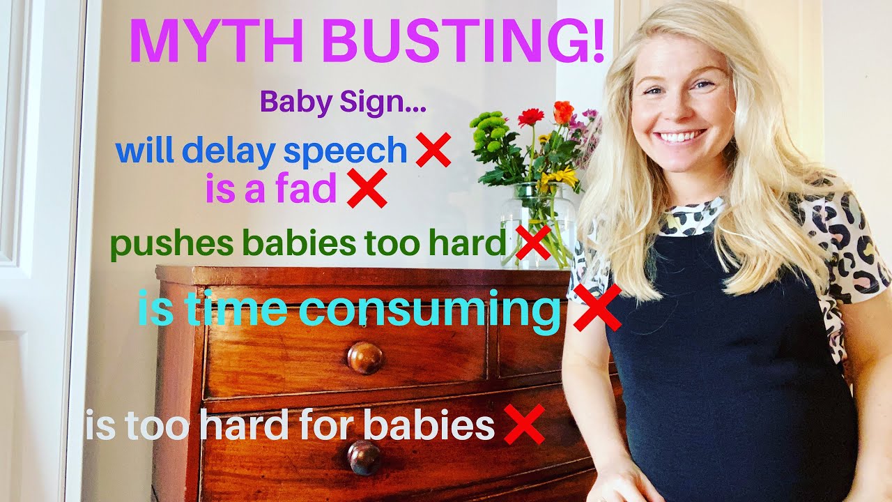 Baby Sign Language: MYTH BUSTING! Top 5 Misconceptions of Signing with ...