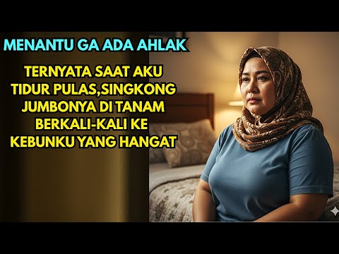 aku bangun tidur ternyata apemku sudah ada cairan kentalnya berwarna putih
