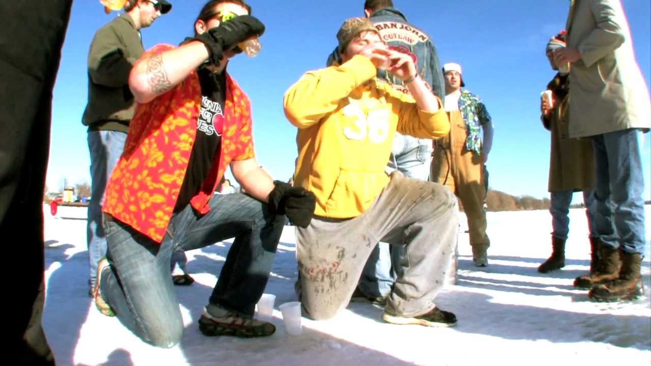 Second Annual Keg Race on Silver Lake - YouTube