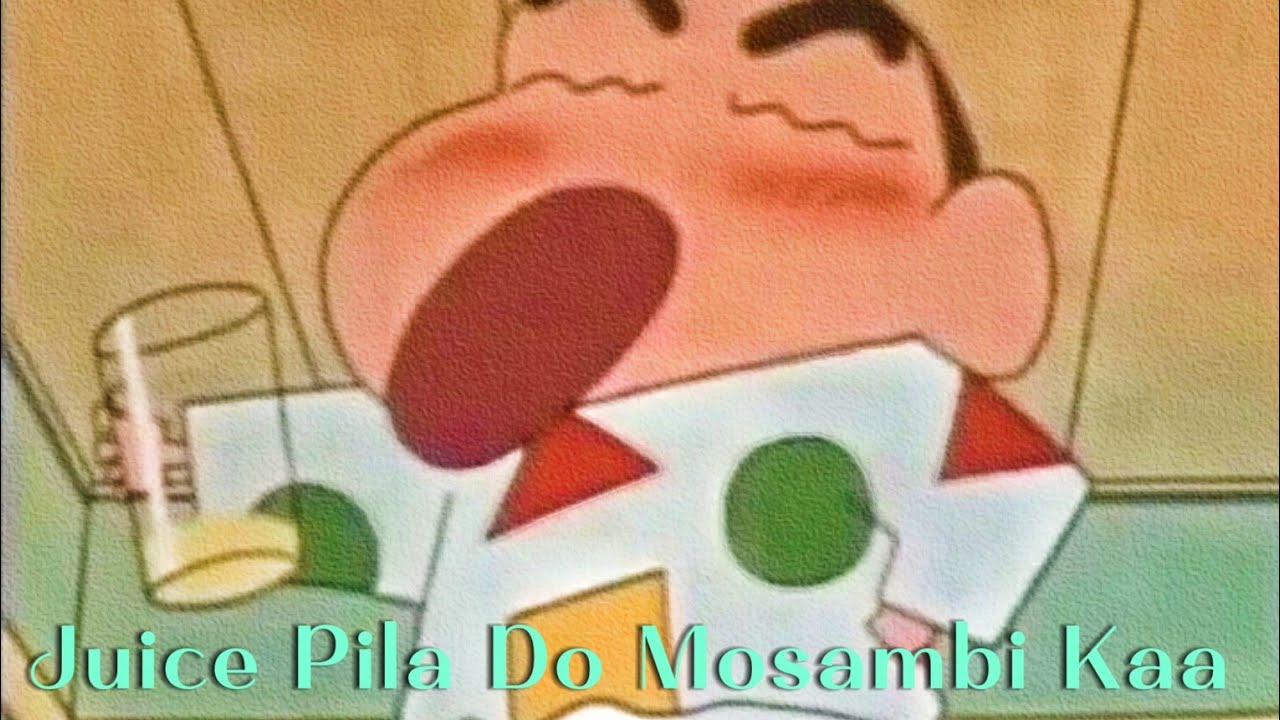 Juice Pila Do Mosambi Kaa 🍹Mood Off Hai Mera😂 || Shinchan version ️ ...