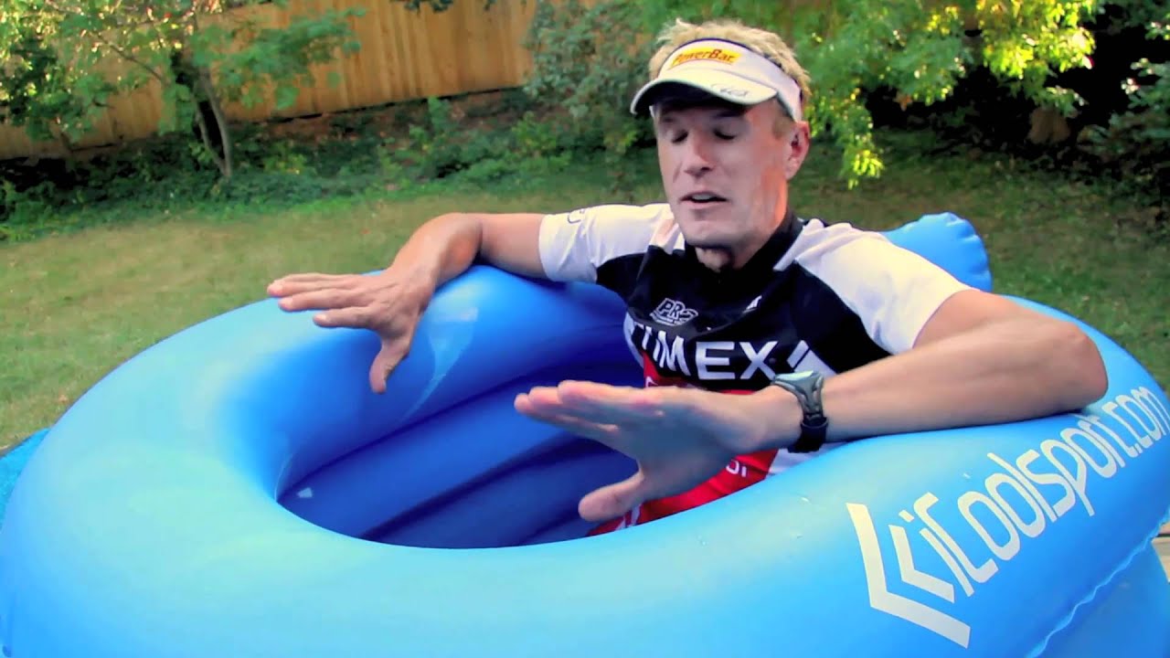 Ice Bath_iCool with Will Kelsay Professional Triathlete - YouTube