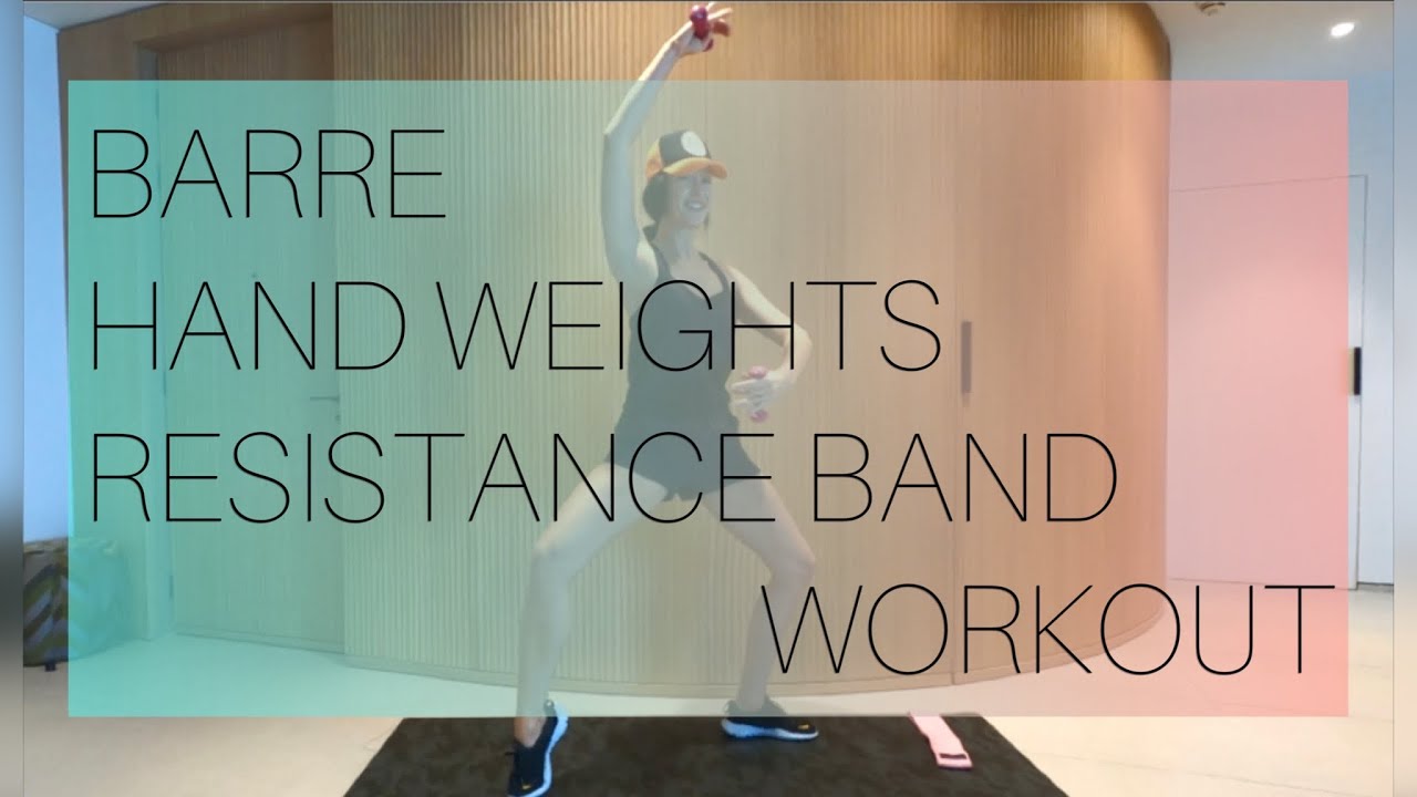 BARRE RESISTANCE BAND WORKOUT - YouTube