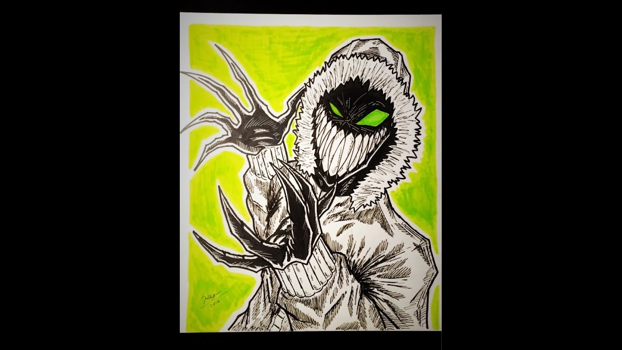 "The Grin" / Speed Drawing #6 - YouTube