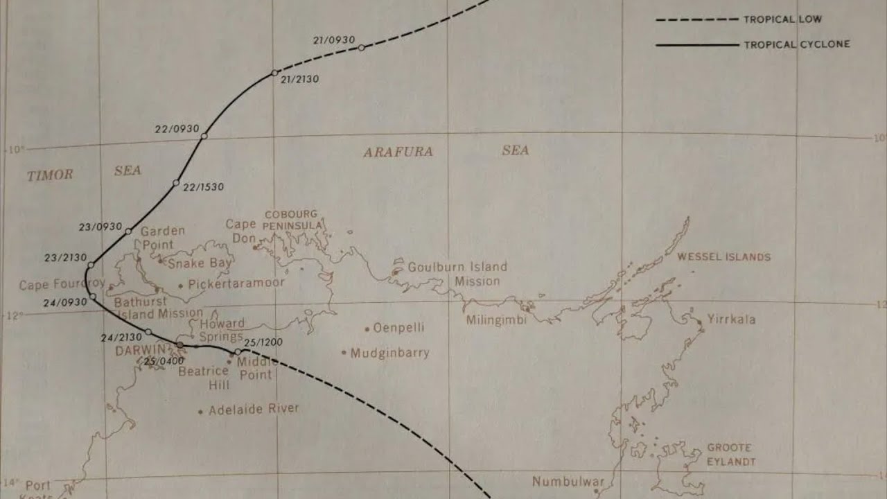 CHRISTMAS DAY 1974 | CYCLONE TRACY DEVASTATES DARWIN - YouTube