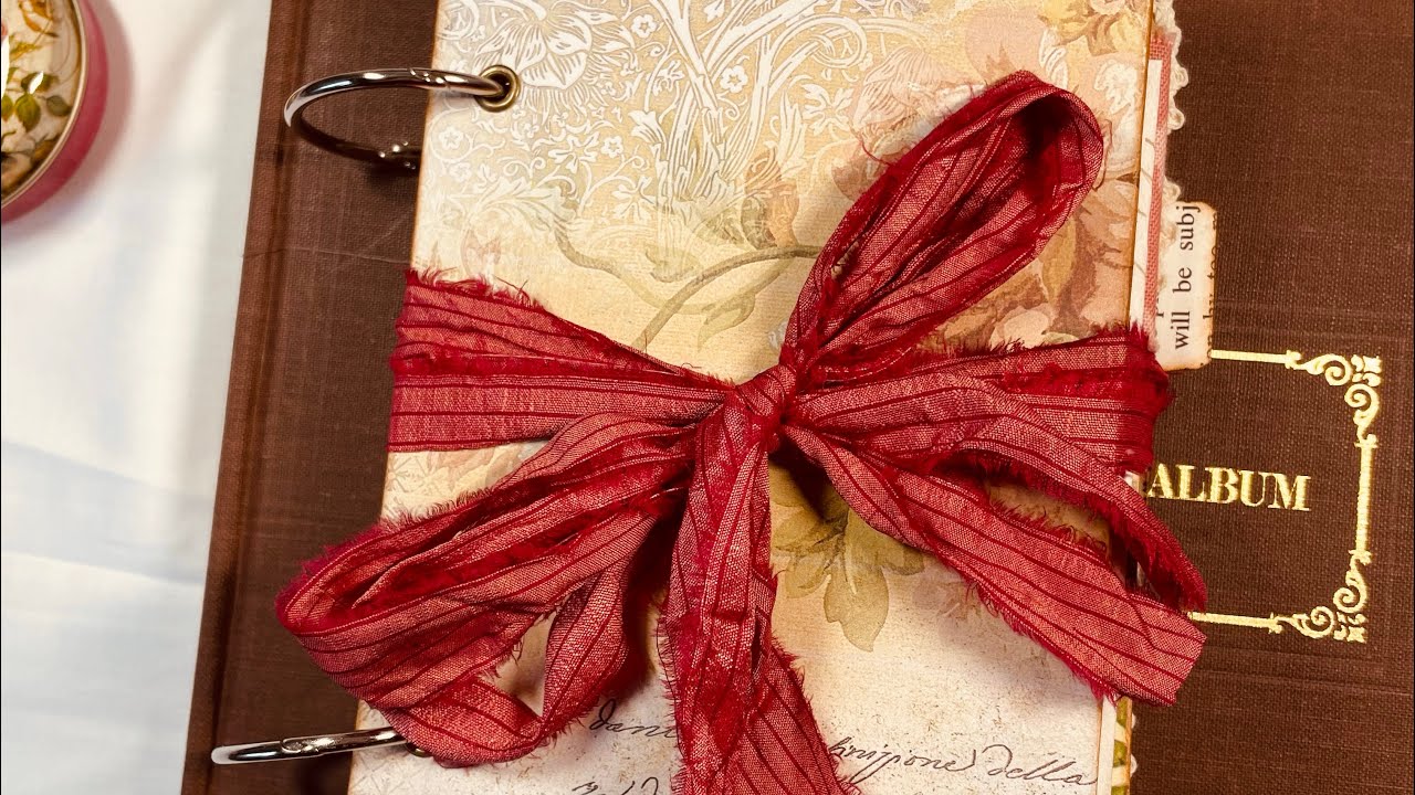 Botanical Ring Bound Journal - Flip Thru. SOLD - YouTube