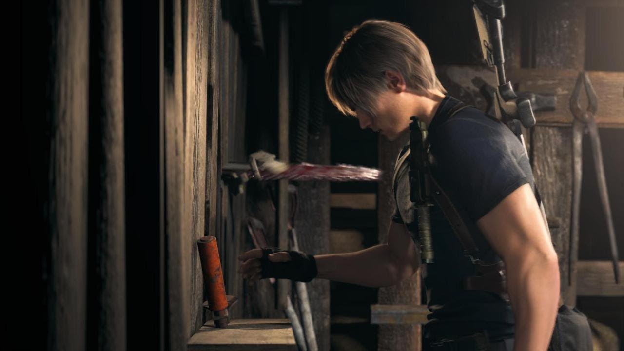 Resident Evil 4 Remake harcord Leon vs Hermanas bella - YouTube
