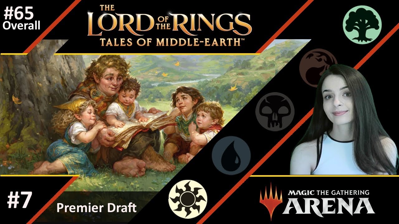 MTG Arena - Premier Draft #7- The Lord of the Rings - YouTube