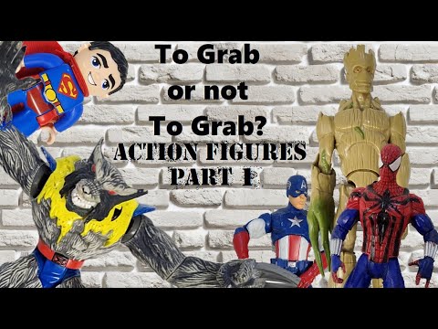 To Grab Or Not To Grab? Action Figures Part 1 Mystery Bag Toy Series ...