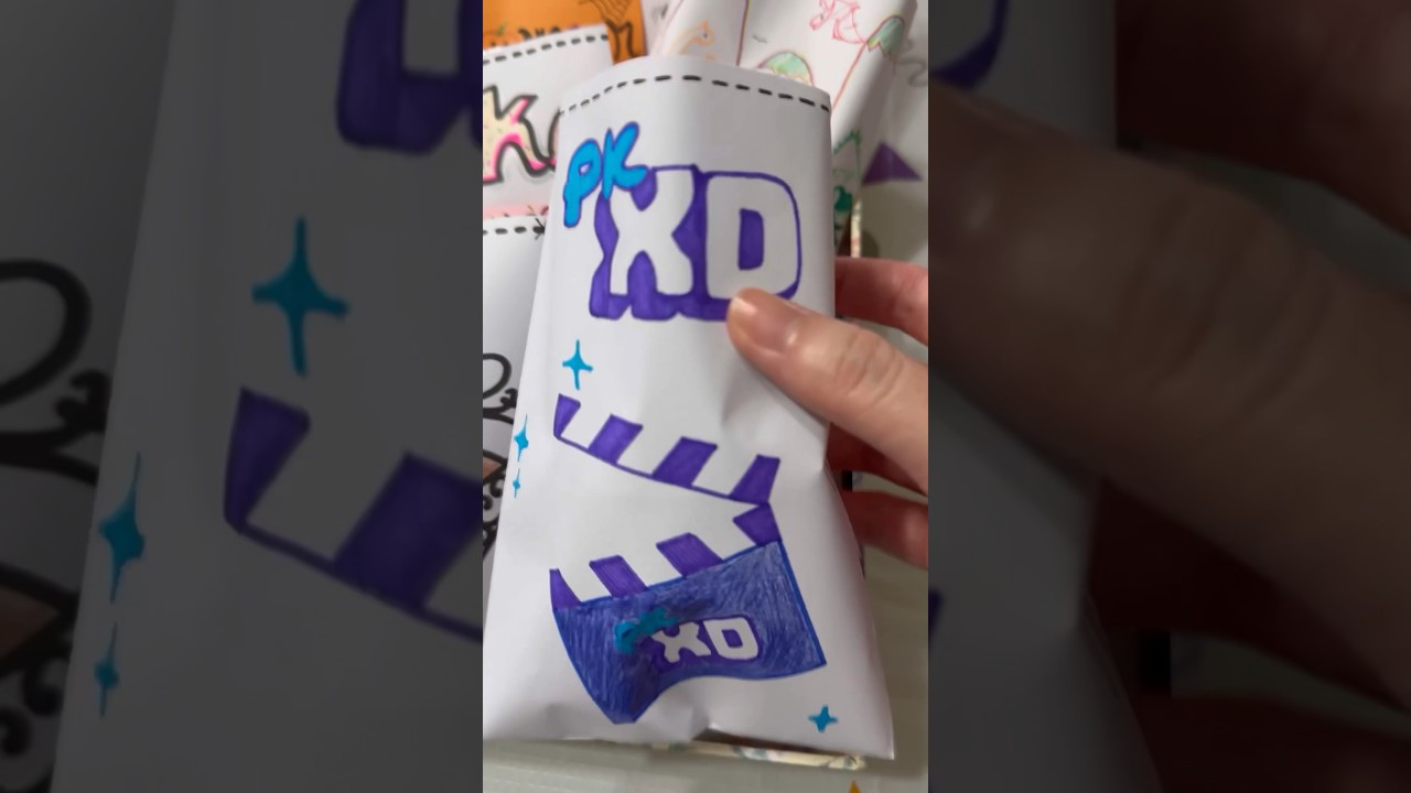 PKXD Paper Craft Blind Bag Unboxing! #pkxd #papercraft #blindbag #diy ...