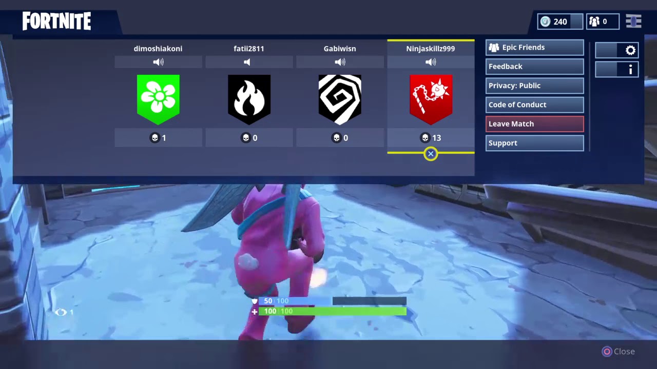 Fortnite 13 killz - YouTube