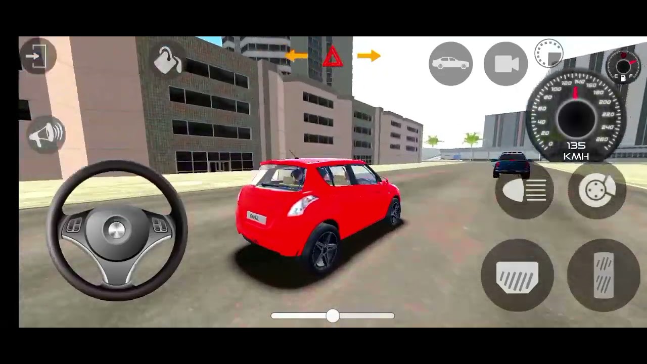 Car simulator game play (3d game play) with steering wheel game play ...