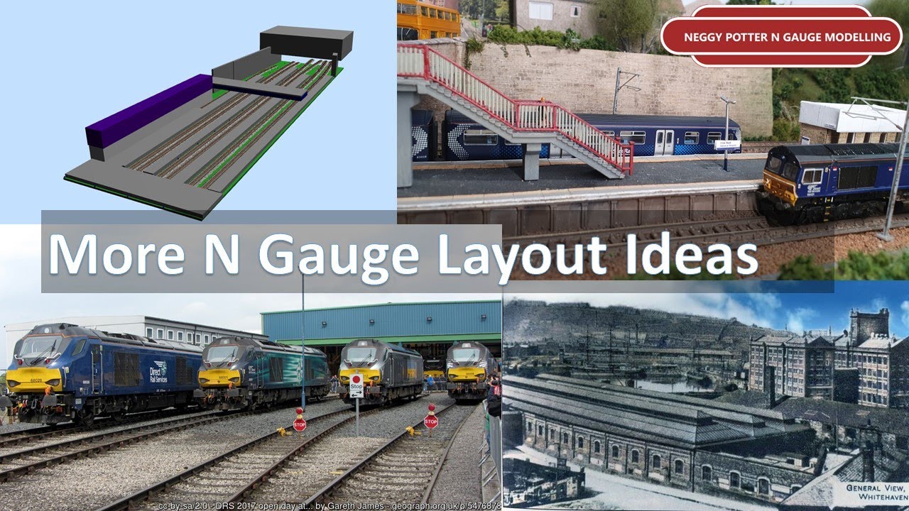More N Gauge Layout Ideas - YouTube