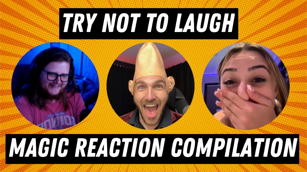 TRY NOT TO LAUGH 😆 Best Magic Reaction Compilation 🐓🪄😂 - YouTube