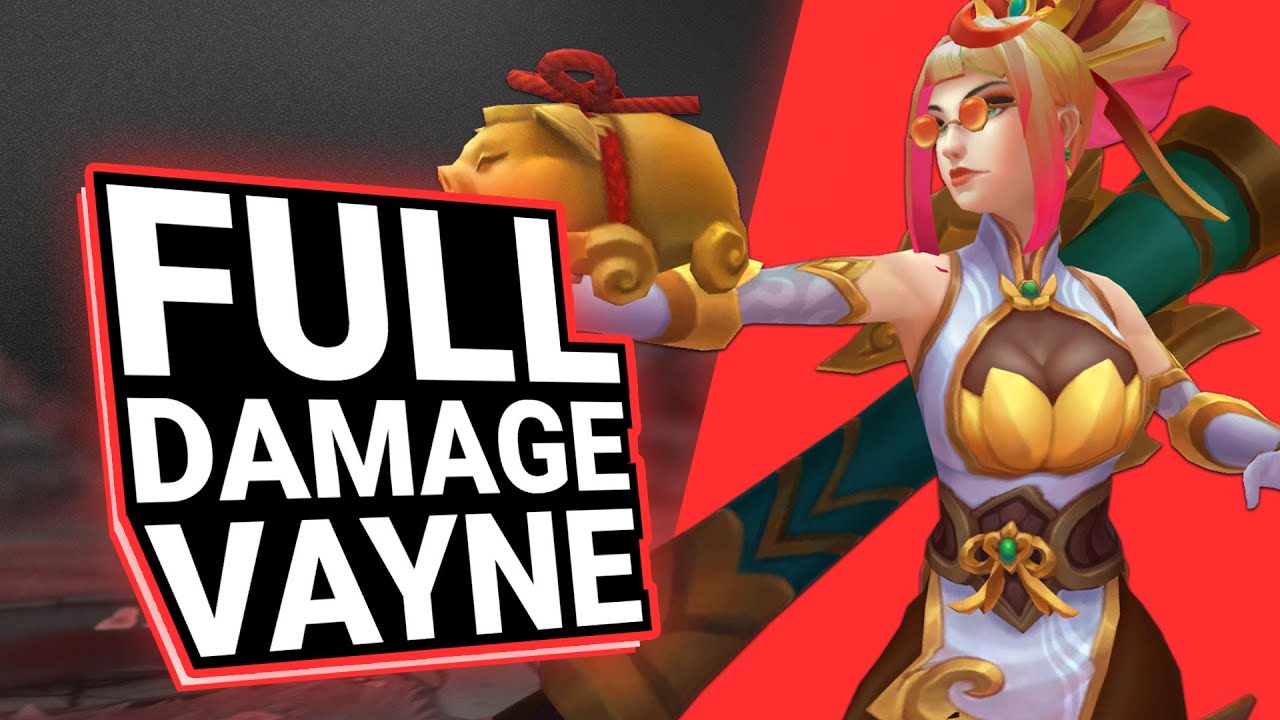 INSANE FULL DAMAGE VAYNE BUILD - YouTube
