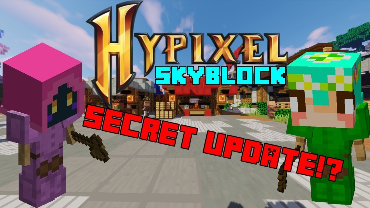 The Secret Hypixel Skyblock Update Is Insane - YouTube