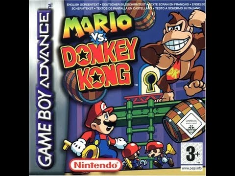 Mario vs. Donkey Kong (2004, Game Boy Advance) Full Playthrough