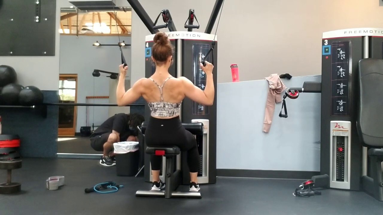 Cable Frontal Pulldown: Workout 16 - YouTube