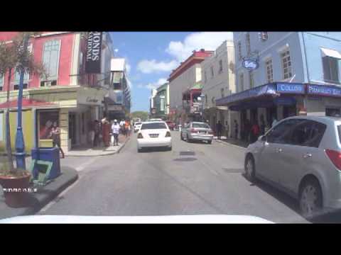Driving In Barbados - Bridgetown To Wildeys Part 1 - YouTube