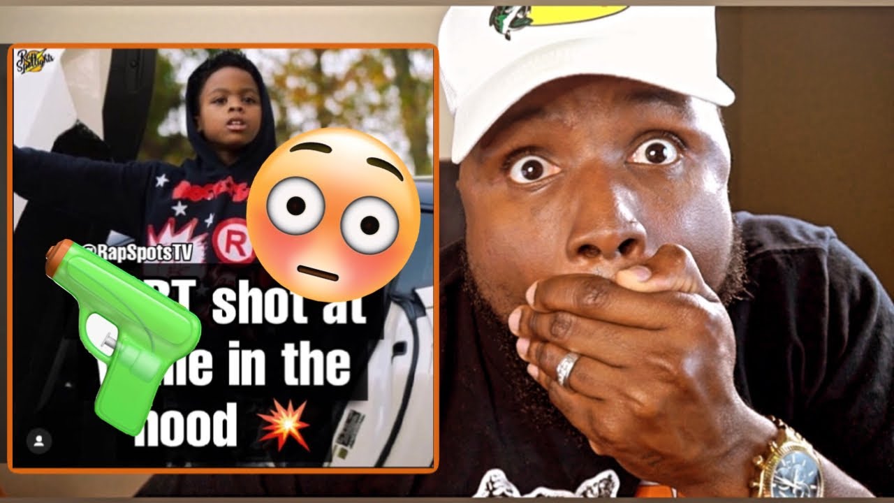 9 YEAR OLD DRILL RAPPER LIL RT SHOT AT IN ATLANTA HOOD 😳 - YouTube
