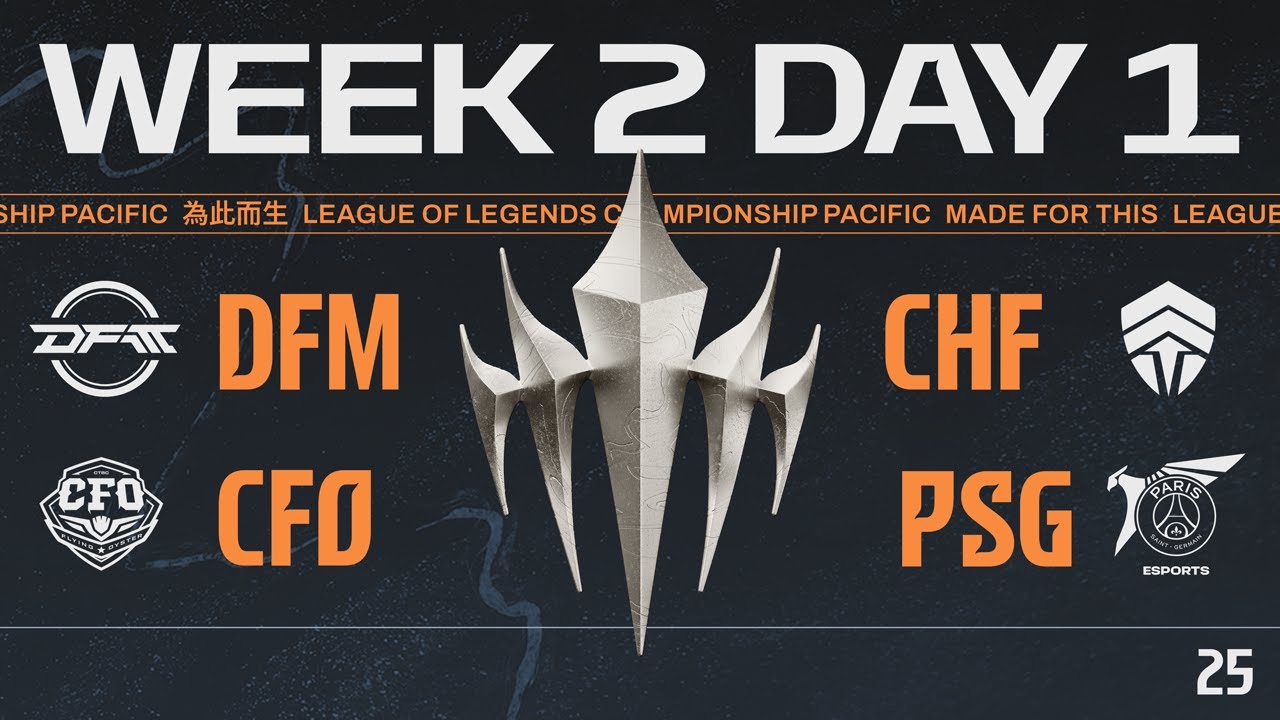 [JP] DFM vs CHF - CFO vs PSG | LCP 2025 Season Finals Week 2 Day 1 - YouTube