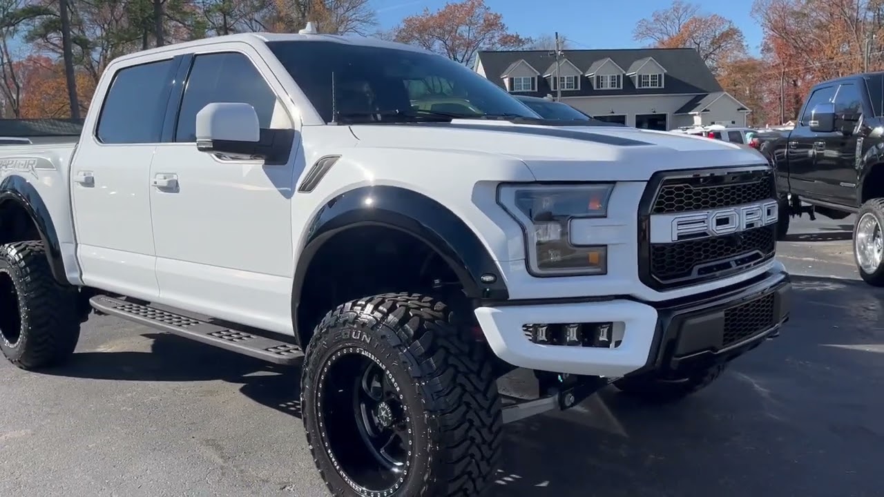 Black Ford Raptor Lifted