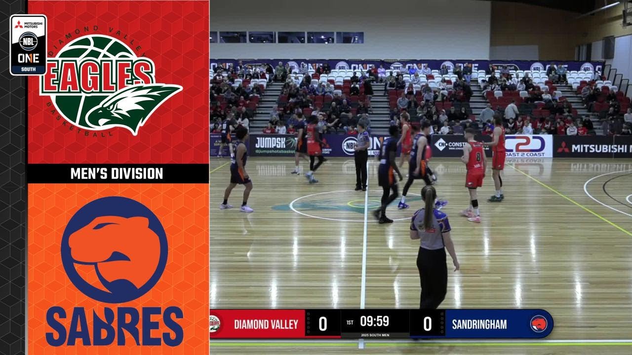 NBL1 Men | Diamond Valley Eagles vs. Sandringham Sabres - Game ...
