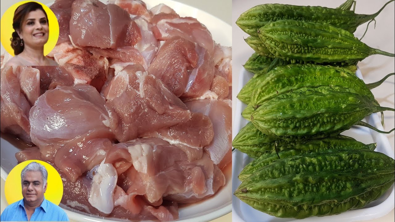 Karela Ghost | Mutton Karela Recipe | Bitter Gourd Recipe - YouTube