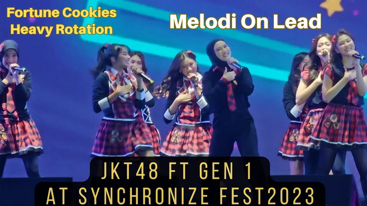 JKT48 & Gen 1 at Synchronize Fest 2023 - YouTube