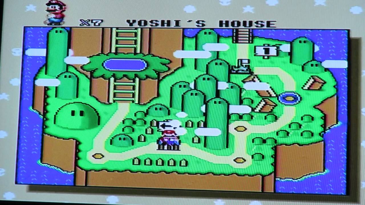 Old school Super Mario world on Super Nintendo part 1 - YouTube