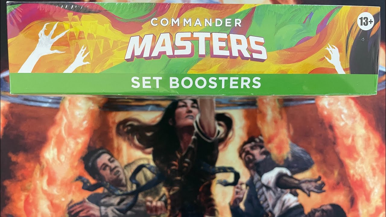 Commander Masters Set Box Break - The Rares Tried to Will This Box to ...