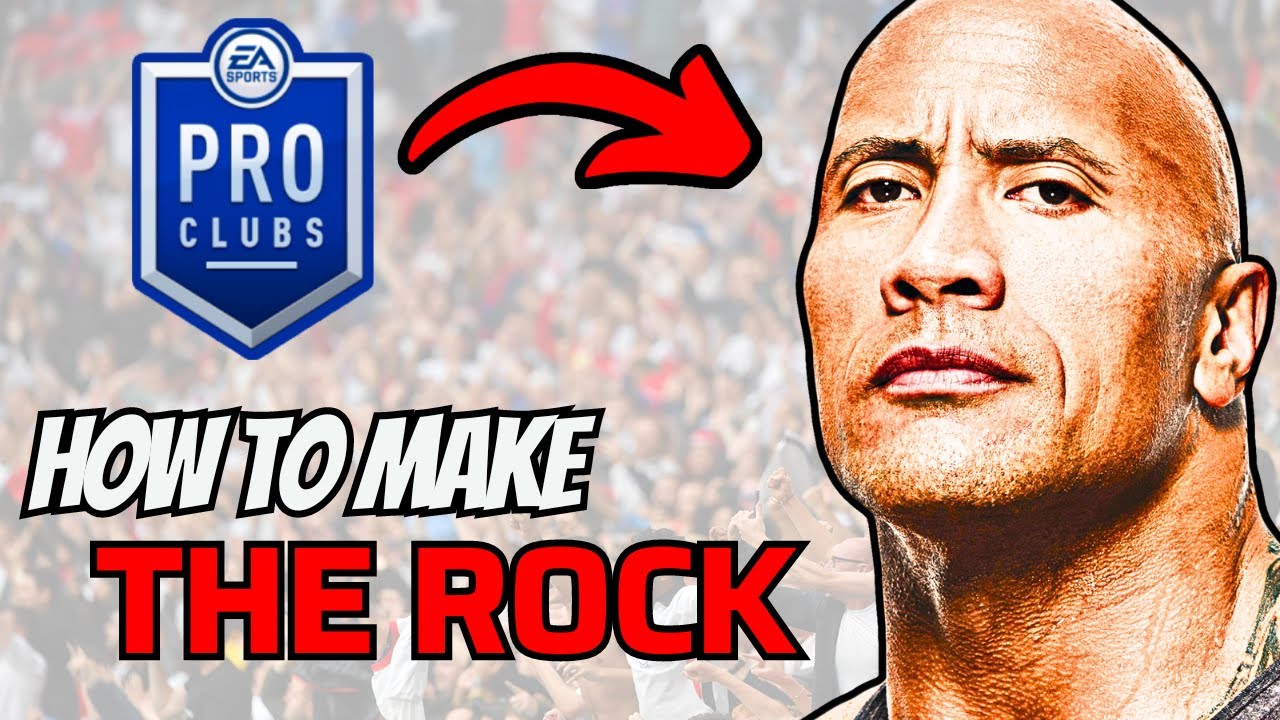 How to Make the Rock in FC 24 - YouTube