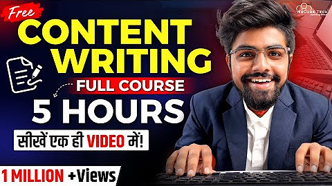 Content Writing Full Free Course (New Updated) by WsCube Tech - YouTube