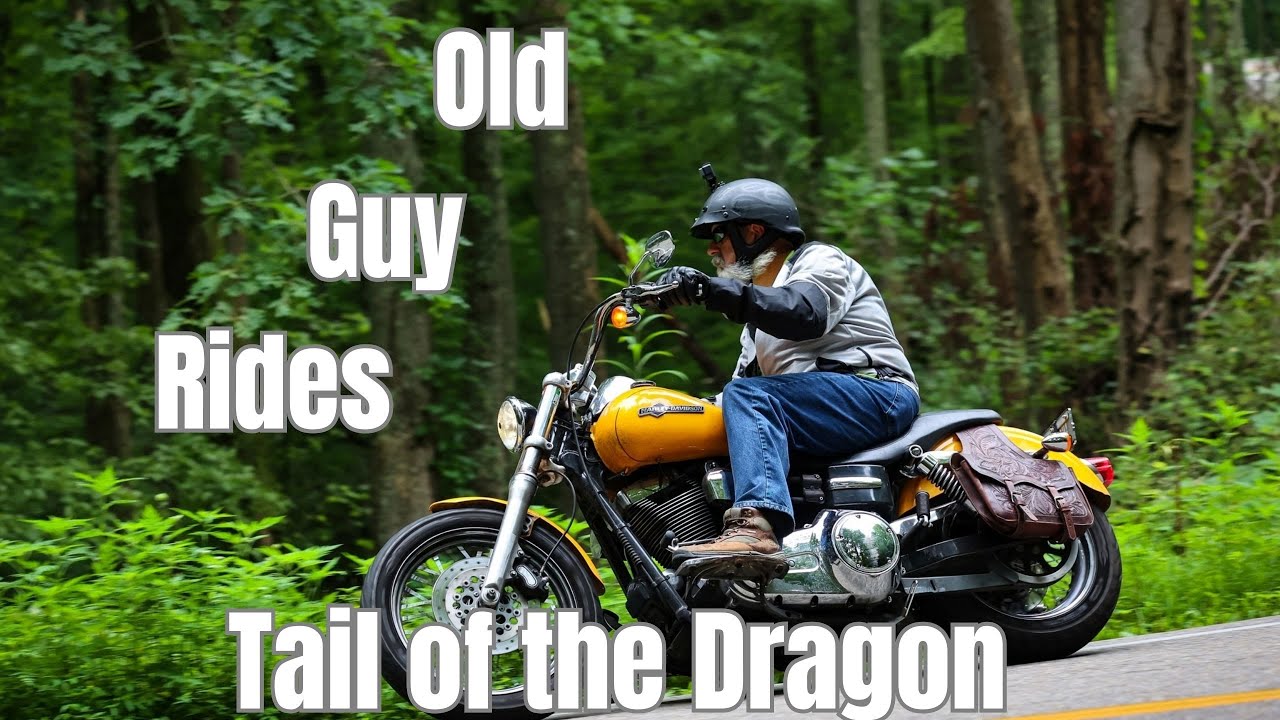 Old Guy Rides Tail of the Dragon on a 2013 Harley Davidson Dyna Super ...