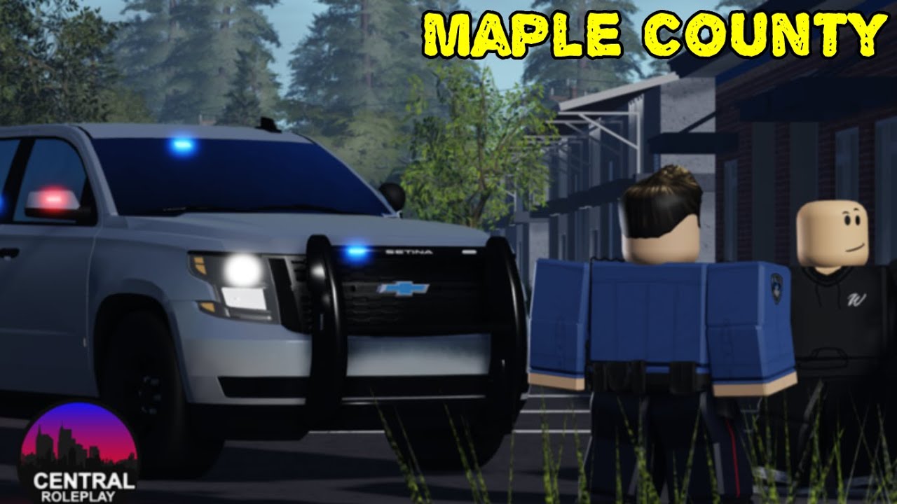 Playing CRP Maple County As A Police Officer | BakrWeasly - YouTube