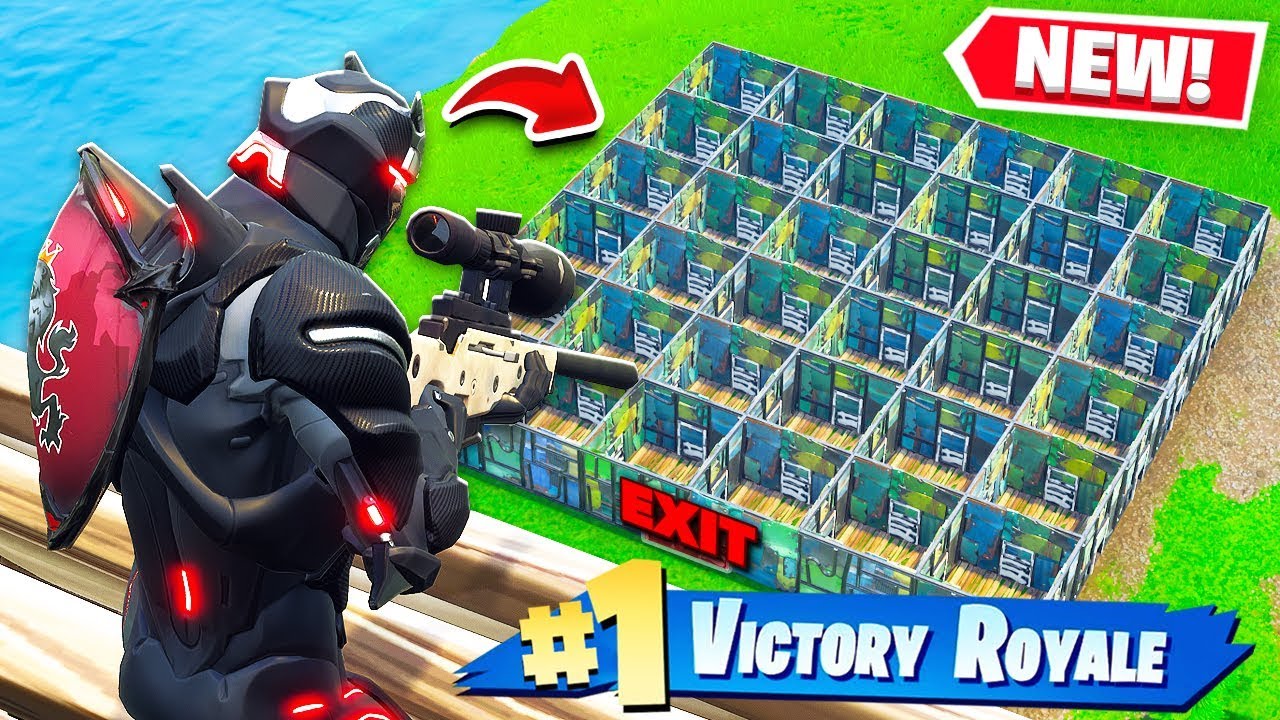 FIND THE EXIT OR DIE! Custom Gamemode in Fortnite Playground V2! - YouTube