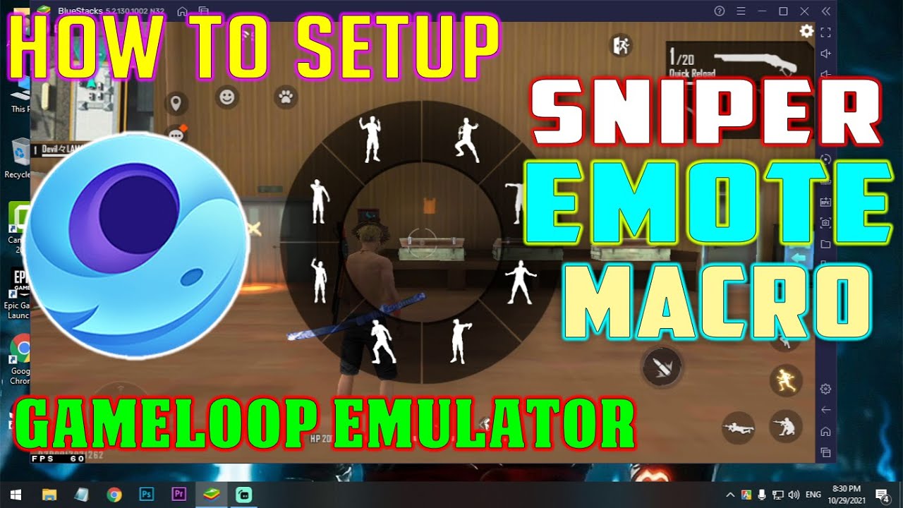 How To Use Macro In Gameloop Emulator - YouTube