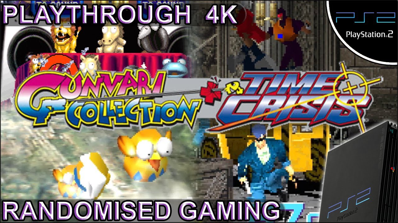 Gunvari Collection + Time Crisis - PlayStation 2 - Point Blank 1,2,3 ...